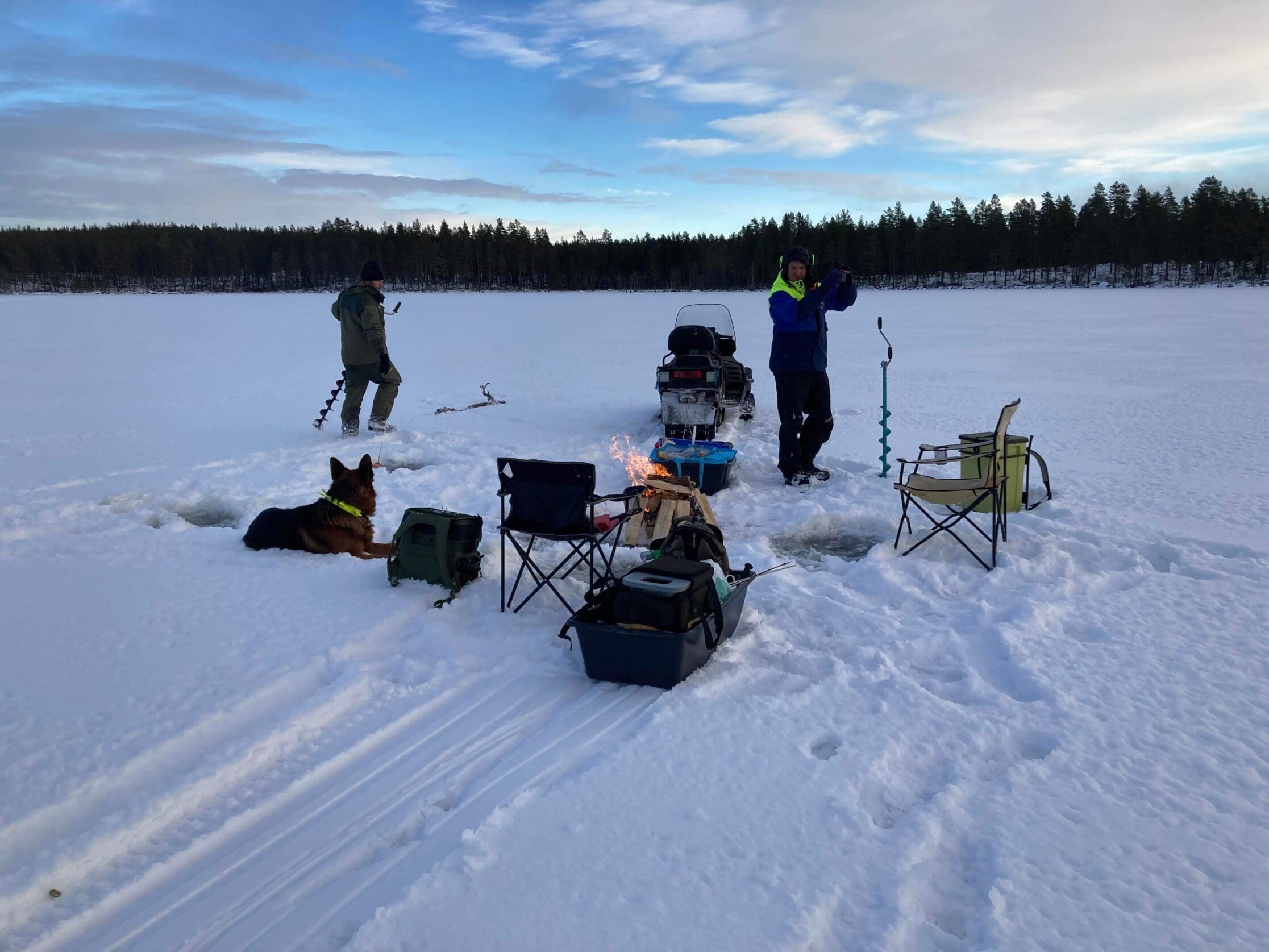Lär dig fiska på isen - Eagle Fishing