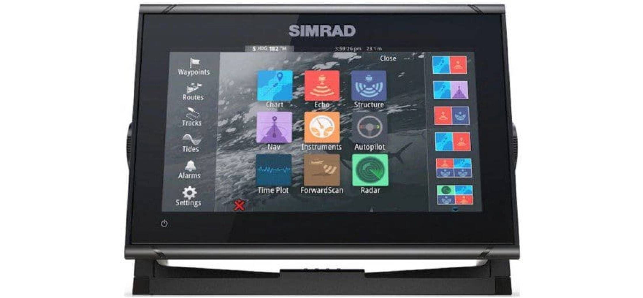 Simrad GO9, XSE ROW NO XDCR - Eagle Fishing