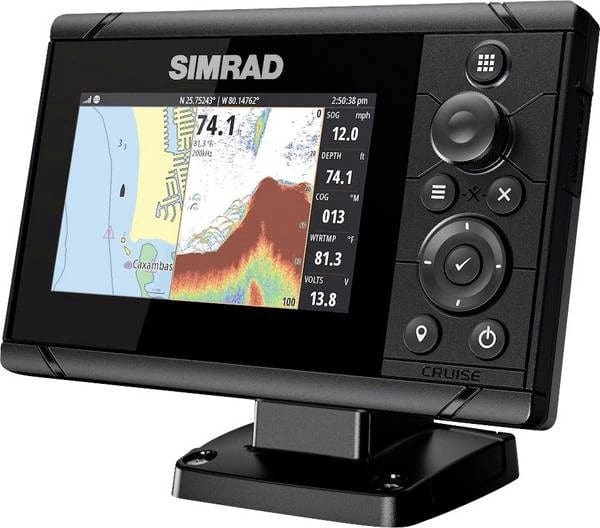 Simrad Cruise-5, ROW Base Chart, 83/200 XDCR - Eagle Fishing