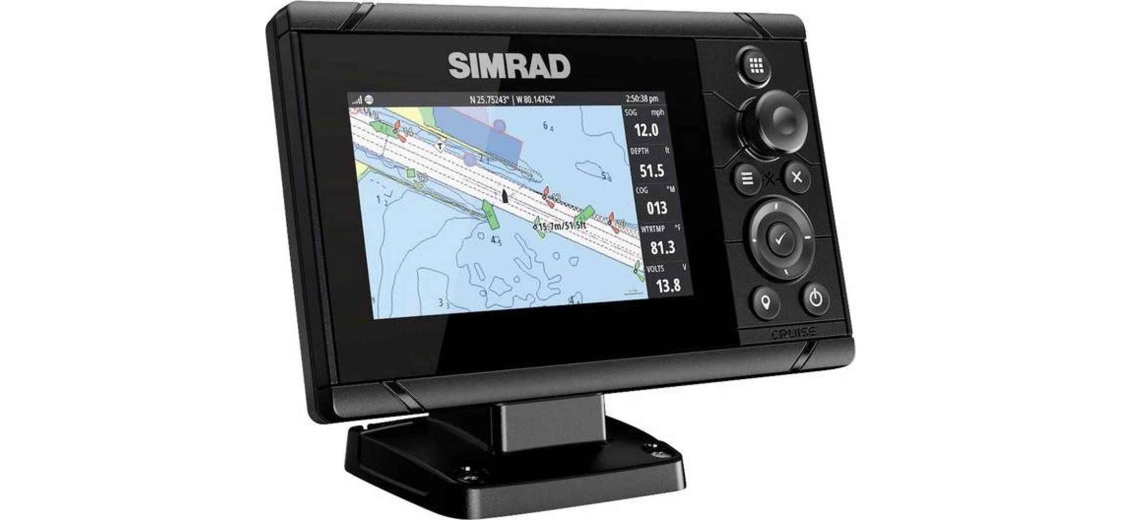 Simrad Cruise-5, ROW Base Chart, 83/200 XDCR – Eagle Fishing